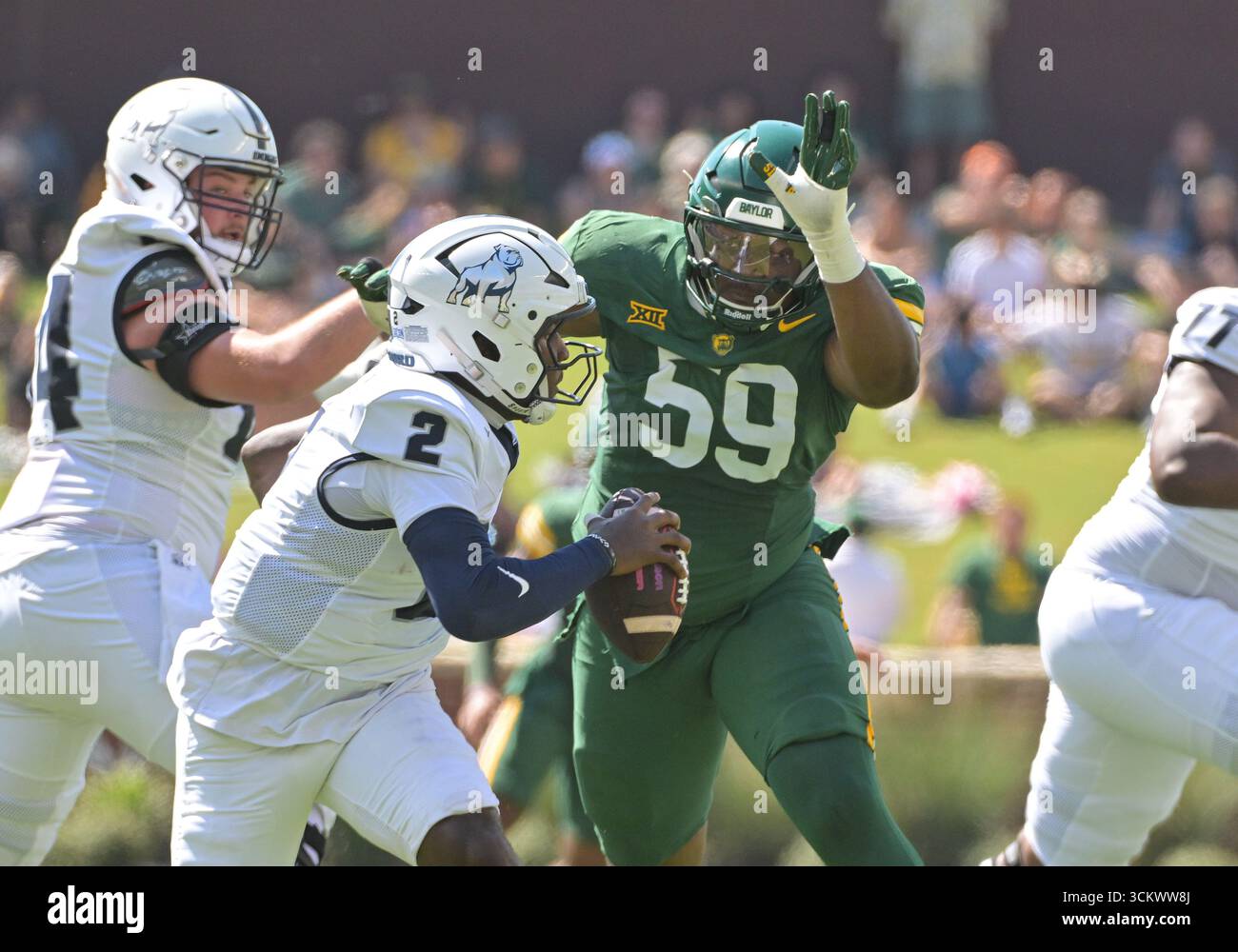 September 13, 2025 Baylor Bears defensive lineman Devonte Tezino (59 ...