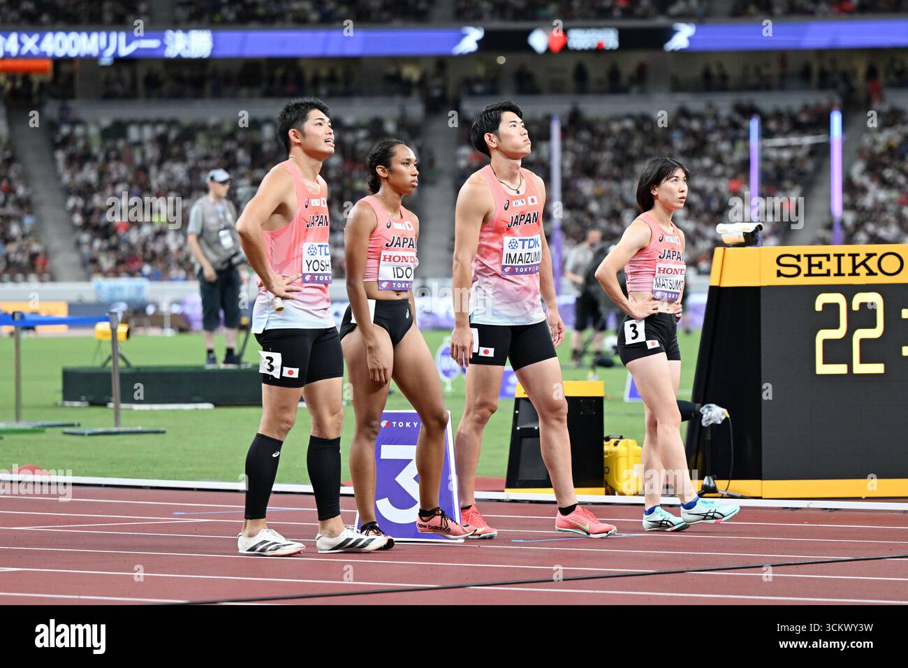 (L-R) Takuho Yoshizu, Abbygail Fuka Ido, Kenki Imaizumi, Nanako Matsumoto (JPN), SEPTEMBER 13 ...