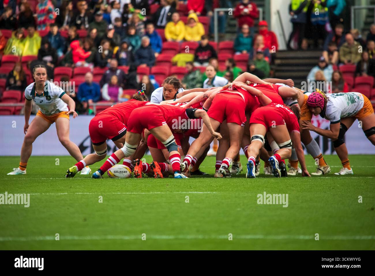 Bristol, UK, 13th September 2025 Canada Fabiola Forteza controls the ...
