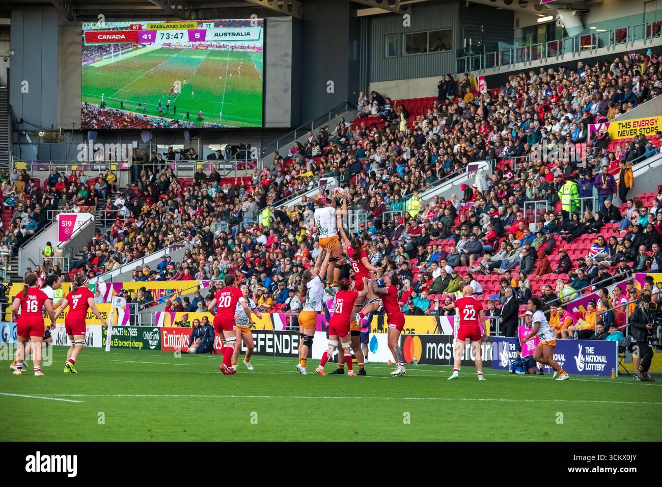Bristol, UK, 13th September 2025 Australia flanker Piper Duck (6 ...