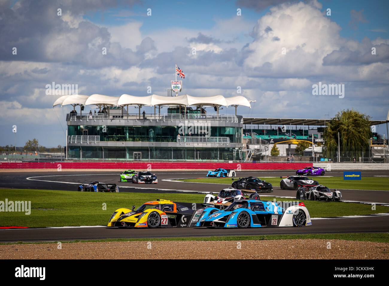 27 STEVENS Vic (bel), PETERS Jude (gbr), Team Virage, Ligier JS P4, action RACE 2 during the ...