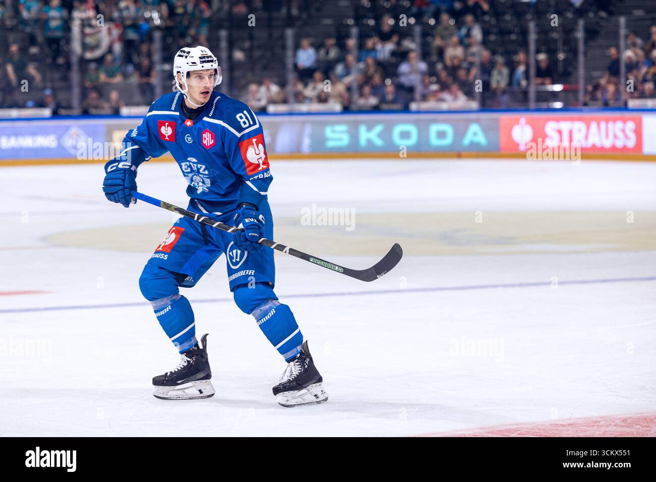 Dominik Kubalik #81 (EV Zug) - 07.09.2025 - Champions Hockey League ...