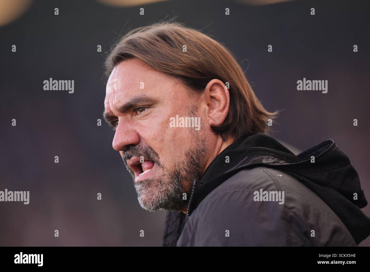 Leeds United manager Daniel Farke ahead of the Premier League match at ...