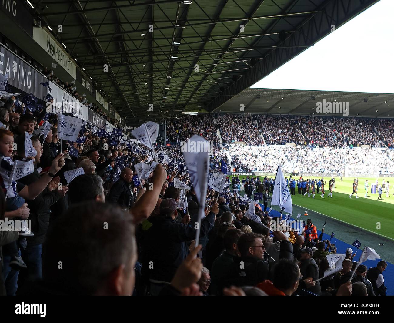 Birmingham, UK. 13th September 2025. Fans wave special 125th ...