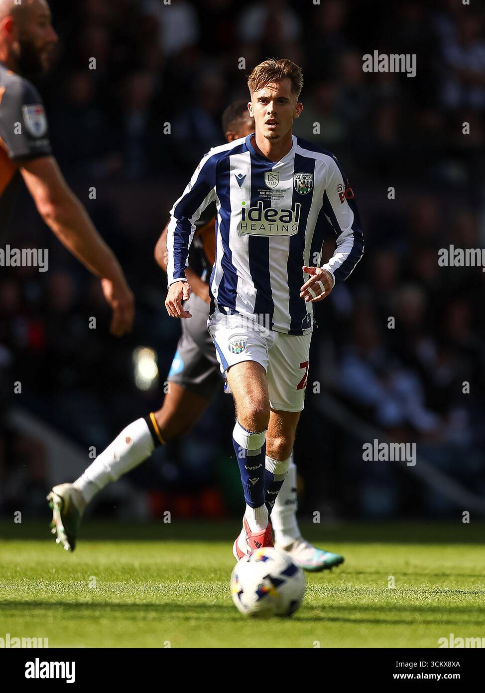Birmingham, UK. 13th September 2025. Isaac Price of West Bromwich ...