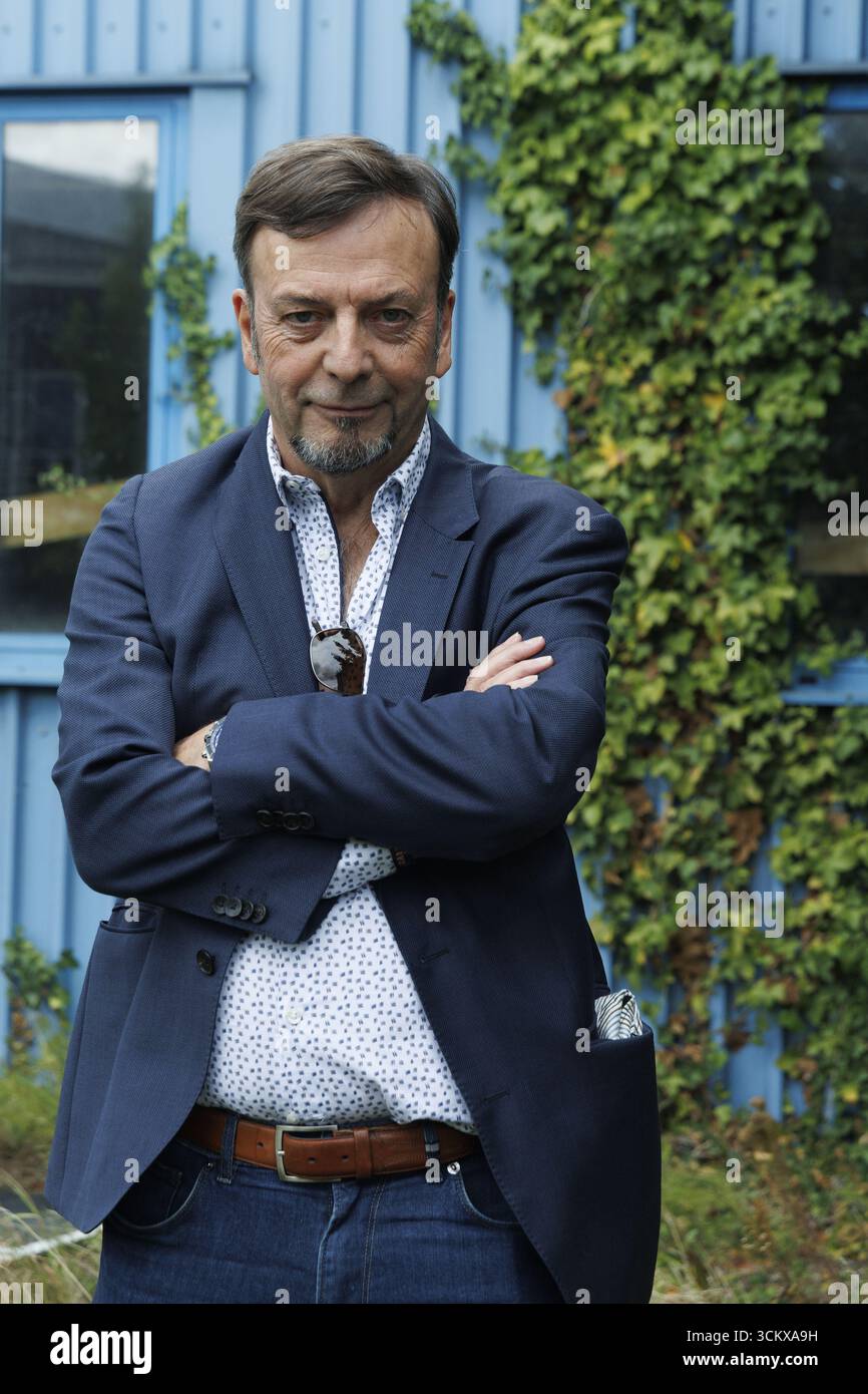 Filip Walleyn poses for the photographer at the Festival van ideeen ...