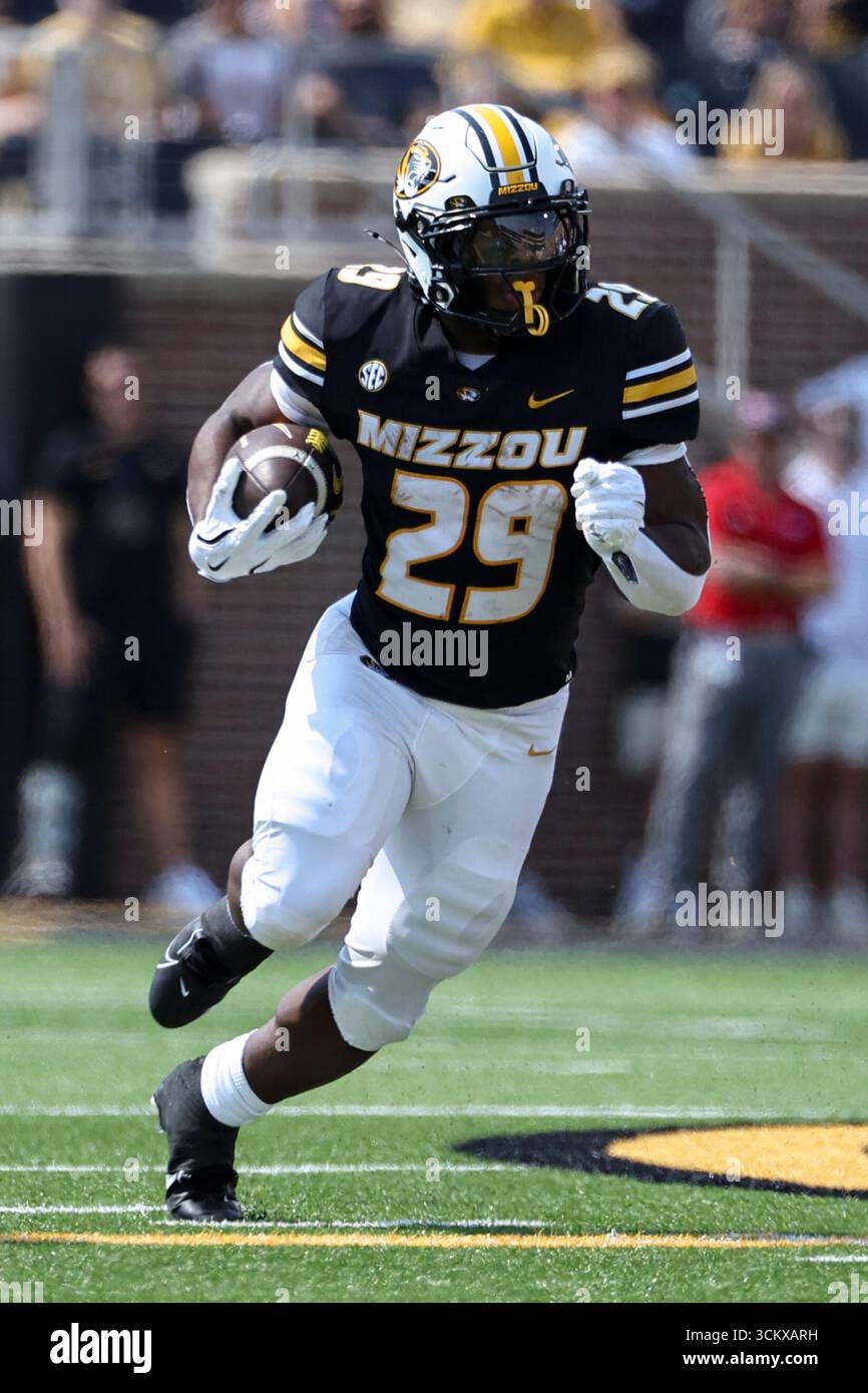 COLUMBIA, MO - SEPTEMBER 13: Missouri Tigers running back Ahmad Hardy ...