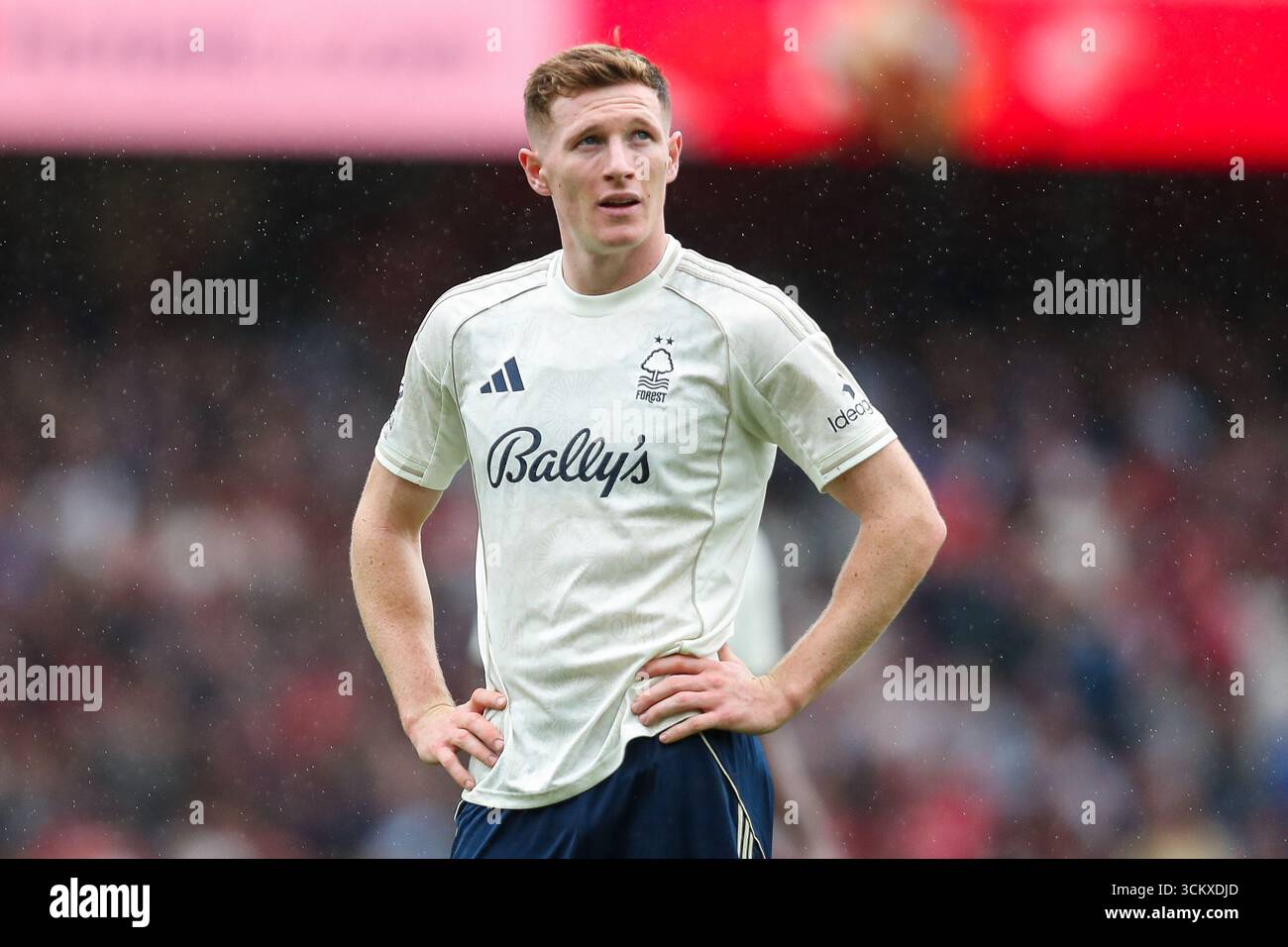 Elliot Anderson of Nottingham Forest looks on during the Premier League ...