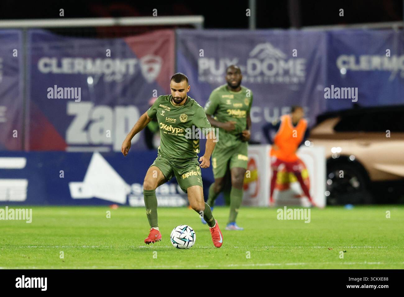 05 Mahmoud JABER (asse) during the Ligue 2 BKT match between Clermont ...