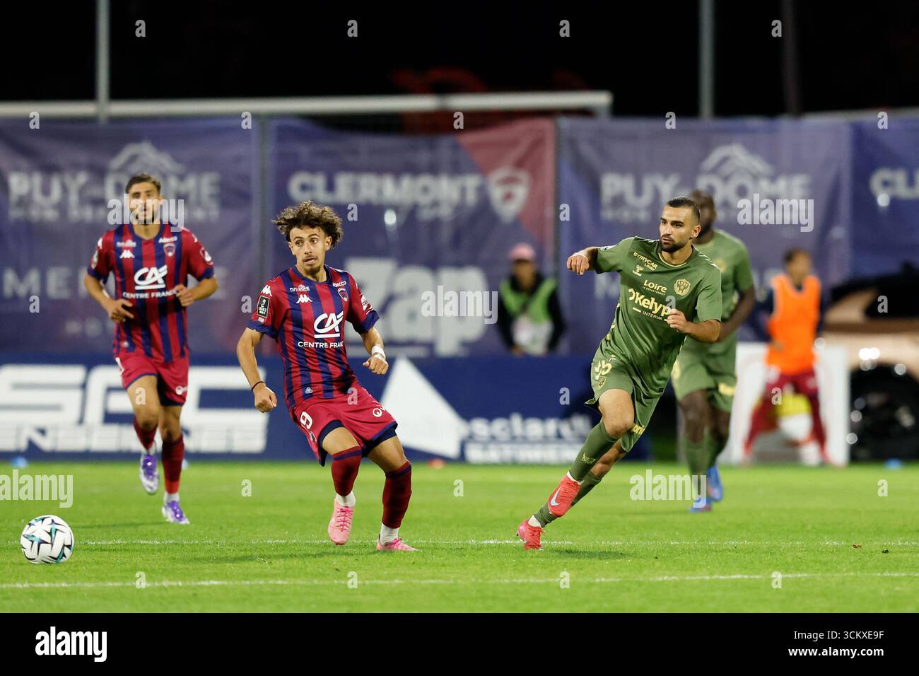 05 Mahmoud JABER (asse) during the Ligue 2 BKT match between Clermont ...