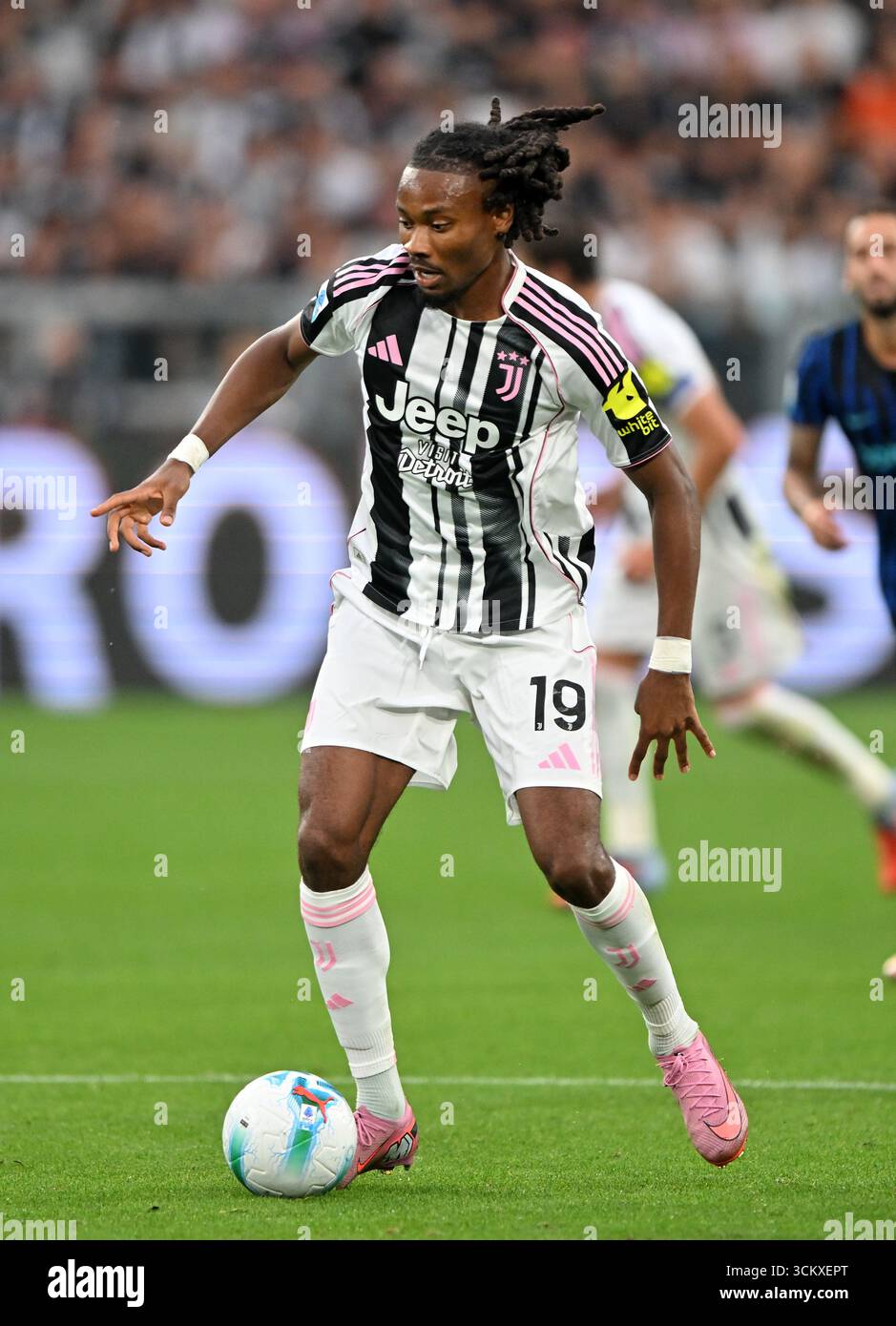 Khephren Thuram of Juventus FC during the Serie A match between ...