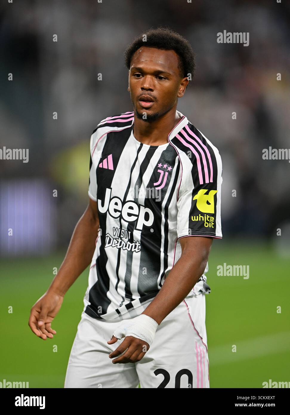Lois Openda of Juventus FC during the Serie A match between Juventus FC ...