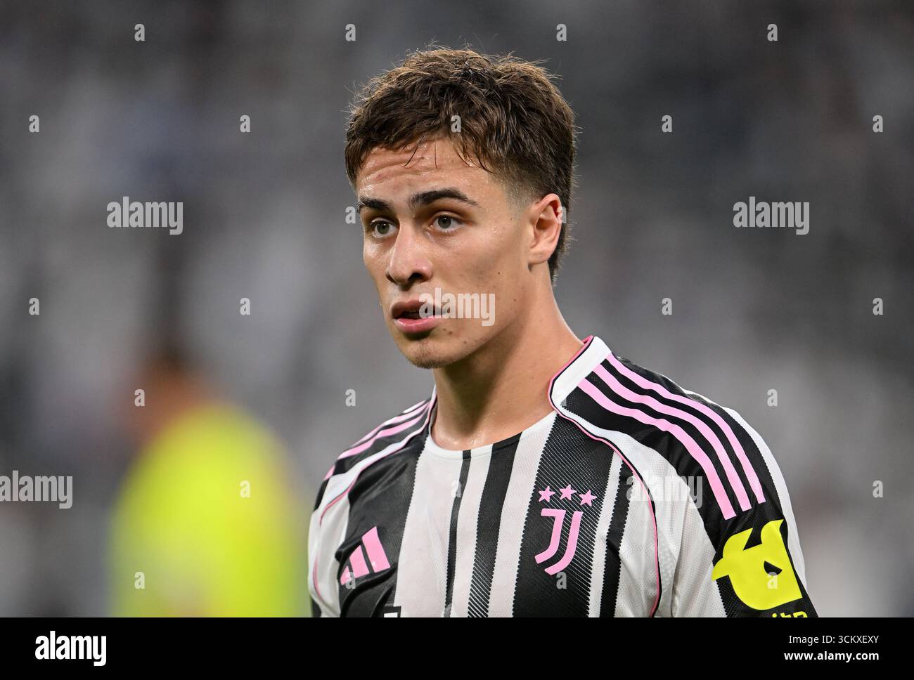 Kenan Yildiz of Juventus FC during the Serie A match between Juventus ...