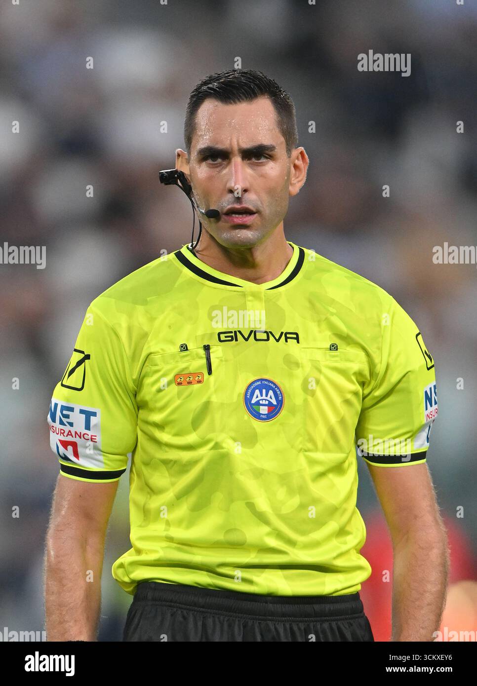 Andrea Colombo, Match Referee with the new Referee Body Cam for the ...