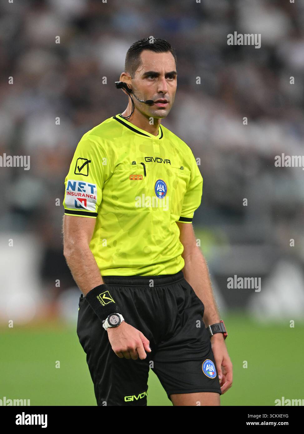 Andrea Colombo, Match Referee with the new Referee Body Cam for the ...