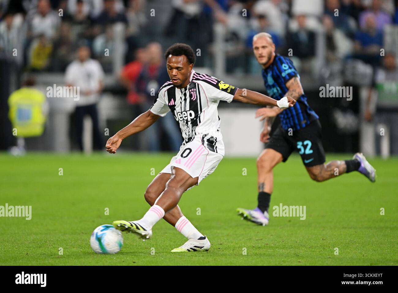 Lois Openda of Juventus FC during the Serie A match between Juventus FC ...