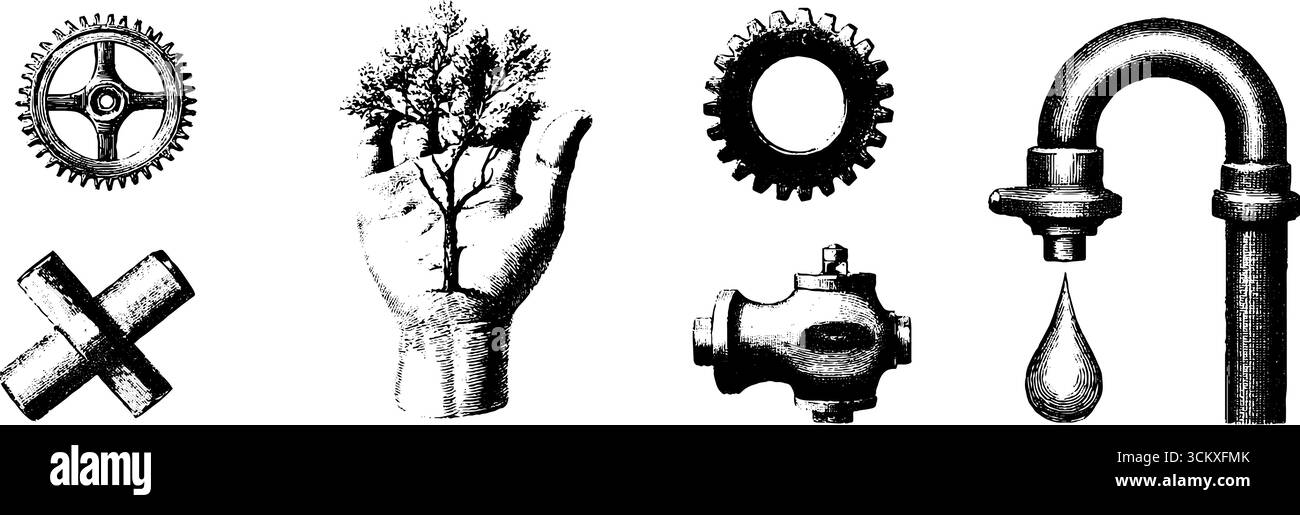 Industrial mechanisms and nature fusion design for engineering concepts ...