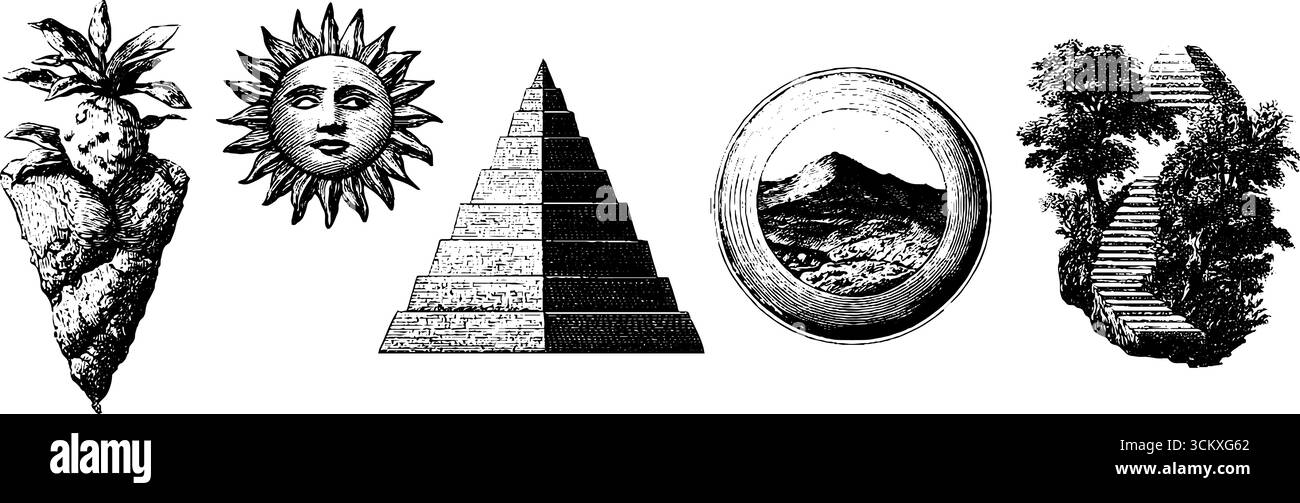 Indigenous cultural elements Stock Vector Images - Alamy