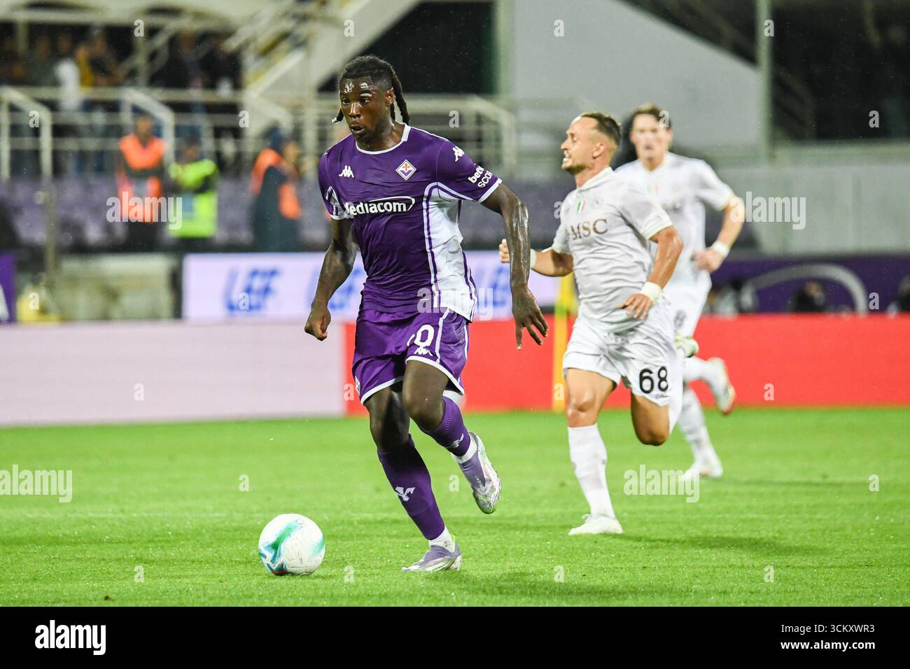 Florence, Italy. 13th Sep, 2025. Bioty Moise Kean (Fiorentina) in ...
