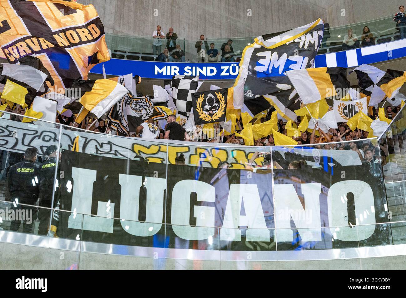 13/09/2025, Zurich, Swiss Life Arena, NL: ZSC Lions - HC Lugano, HC ...