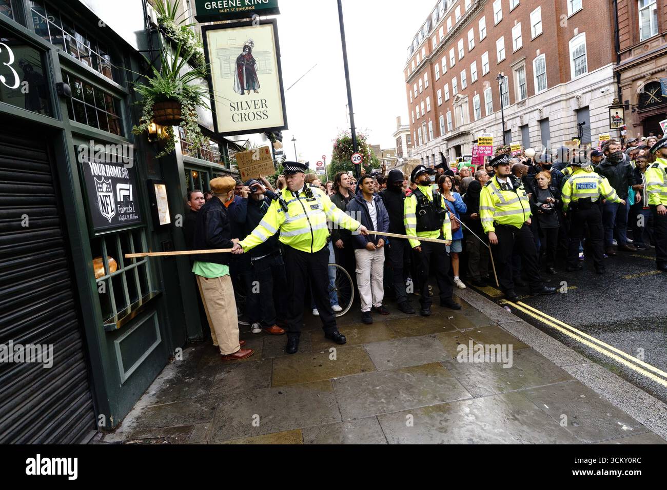 In London, a far-right “Unite the Kingdom” rally organised by Tommy ...