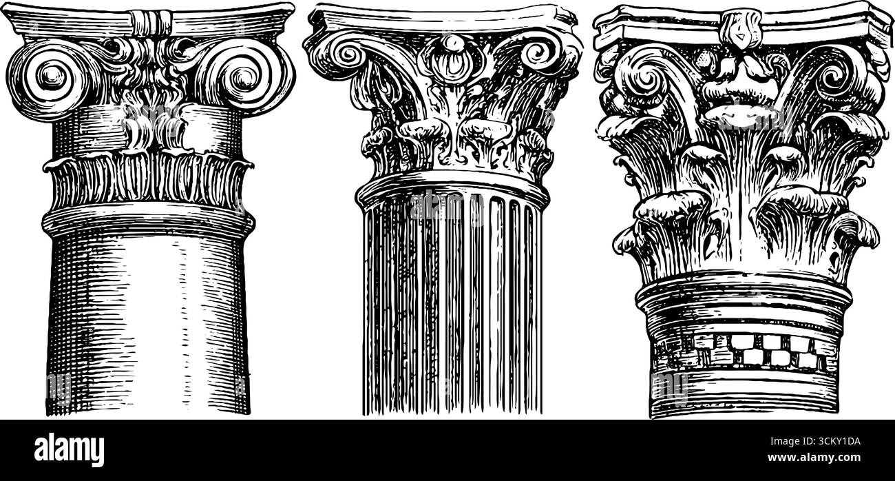 Neoclassical art nouveau architectural Cut Out Stock Images & Pictures ...