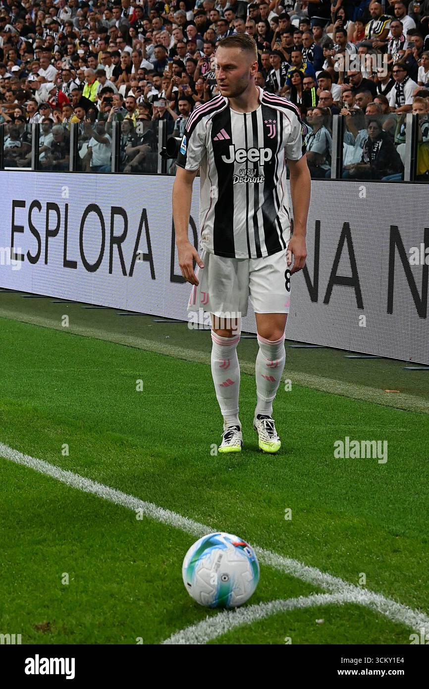 Teun Koopmeiners (Juventus FC) in action during Juventus FC vs Inter ...