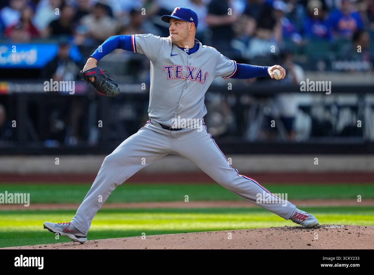 Texas Rangers pitcher Patrick Corbin throws during the first inning of ...