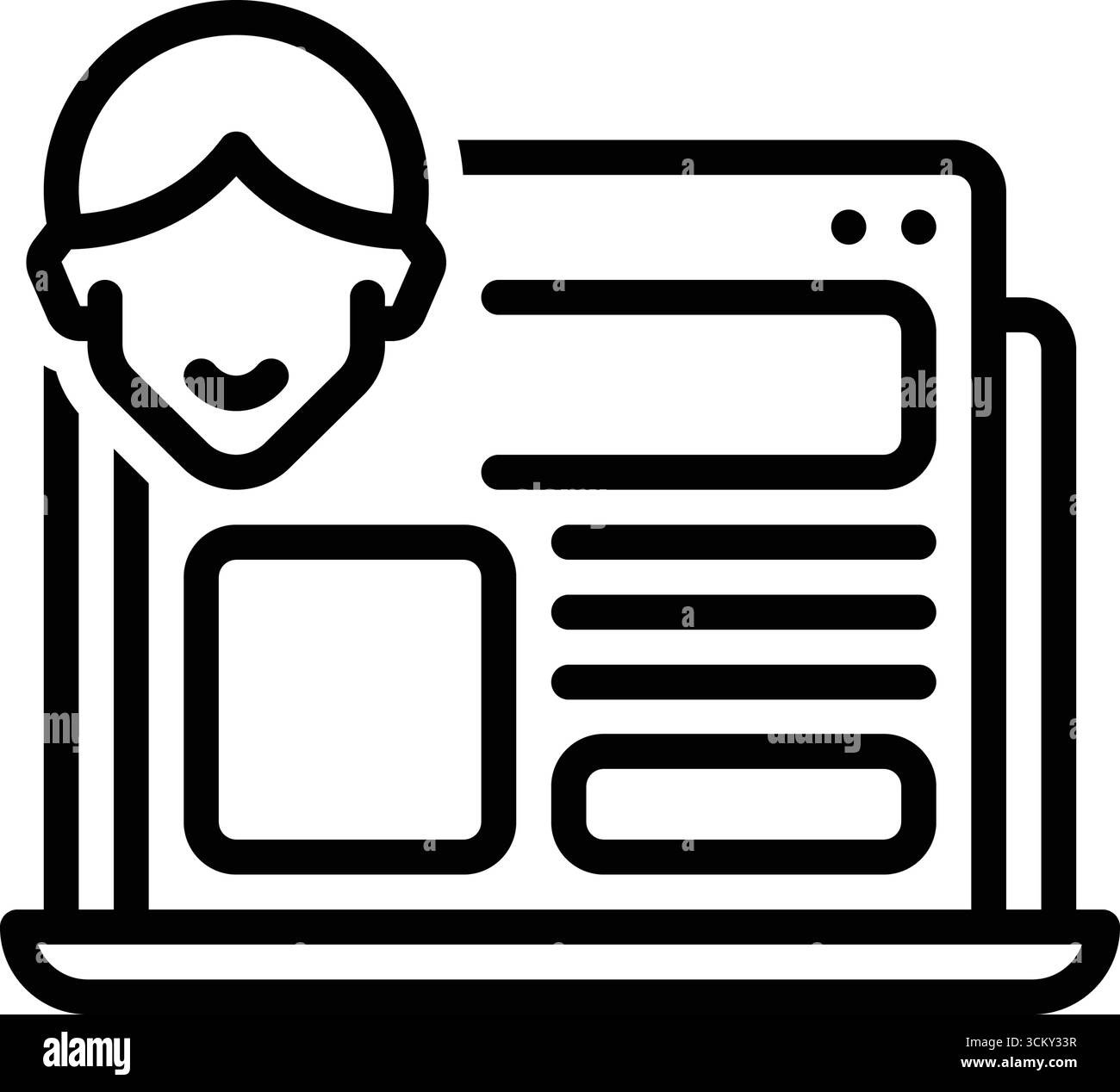 Icon for user friendly, user Stock Vector Image & Art - Alamy