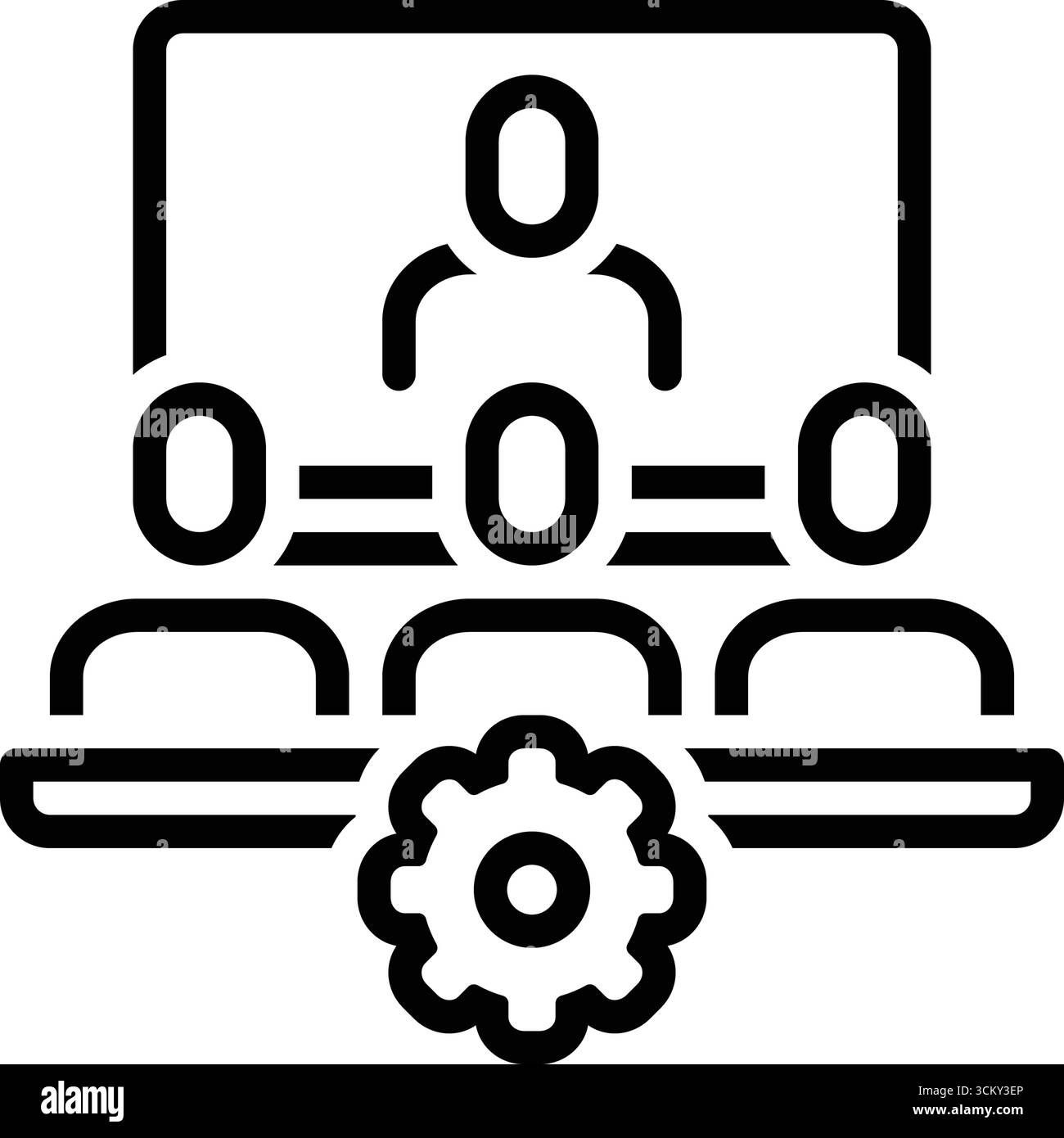 Icon skills training Black and White Stock Photos & Images - Alamy