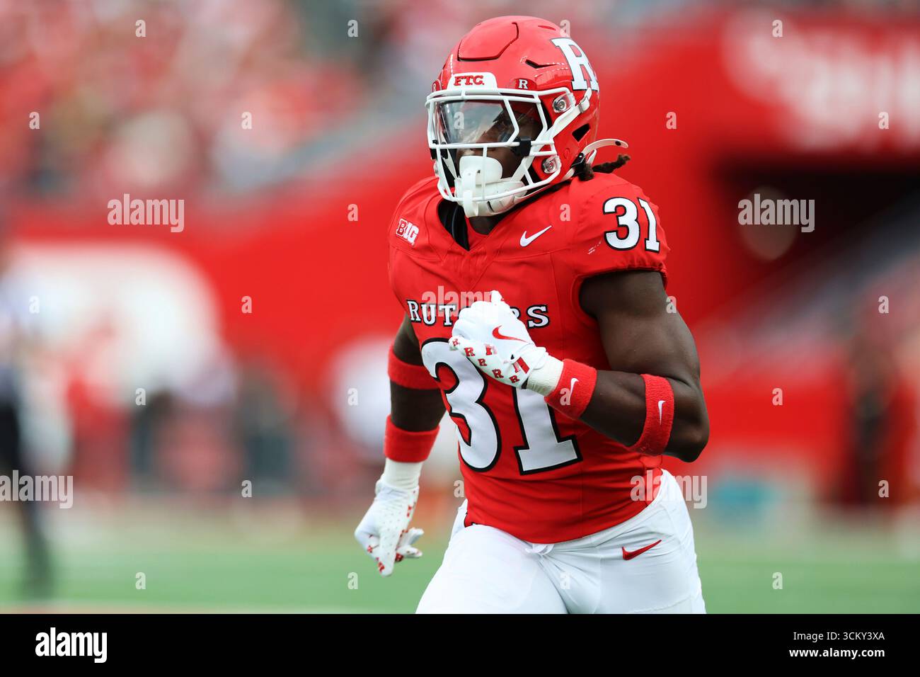 Rutgers Michael Robinson II (31) in action against Miami (OH) during an ...