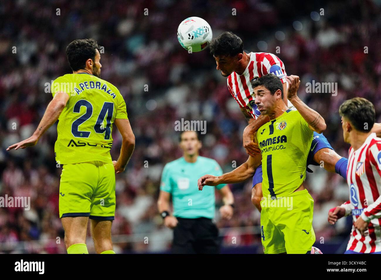Marc Pubill of Atletico de Madrid during the La Liga EA Sport match ...