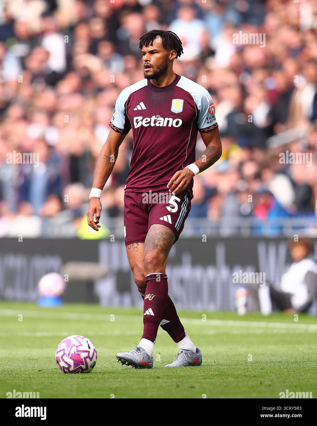 Aston Villa's Tyrone Mings during the Premier League match at Hill ...
