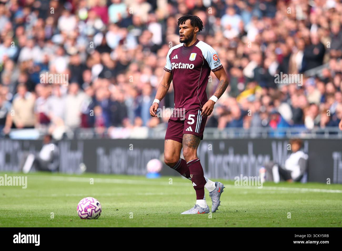 Aston Villa's Tyrone Mings during the Premier League match at Hill ...
