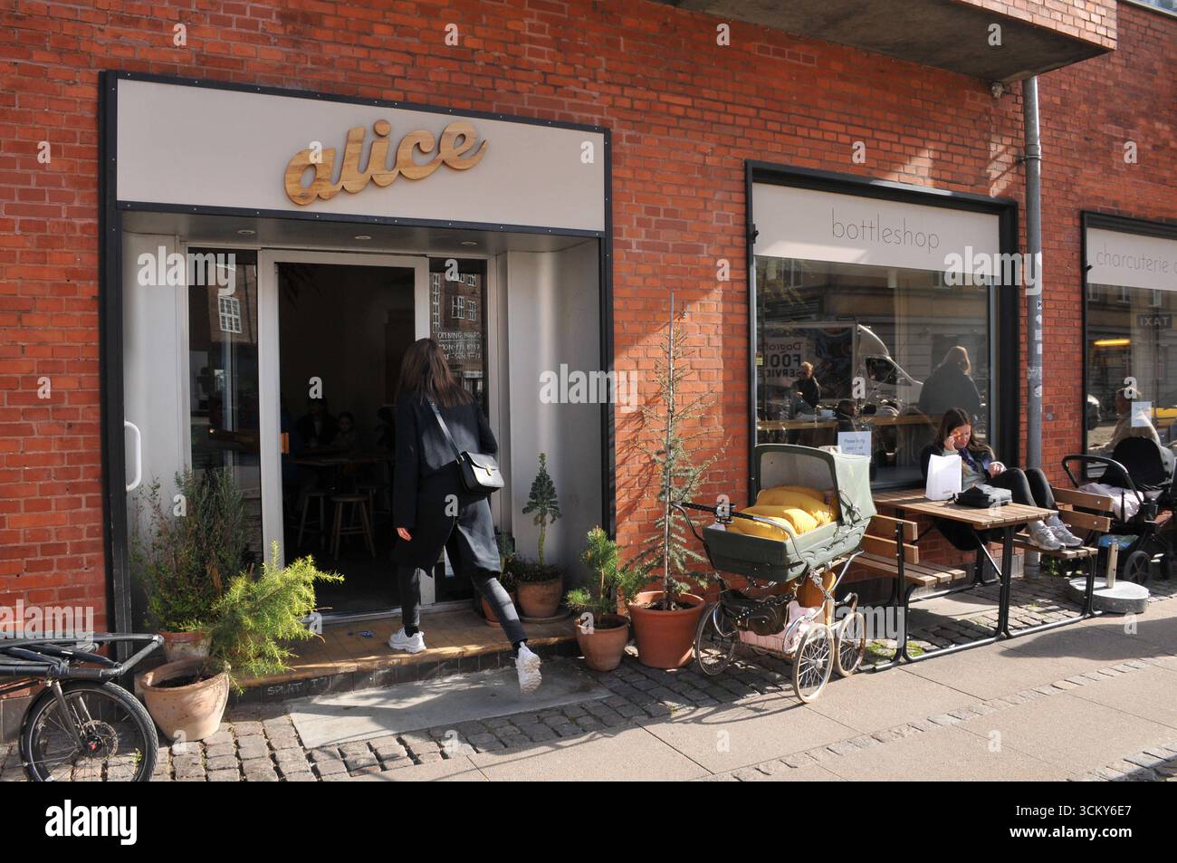 Copenhagen /Denmark/28 April 2023/Out door and food and drinks cafe abd ...