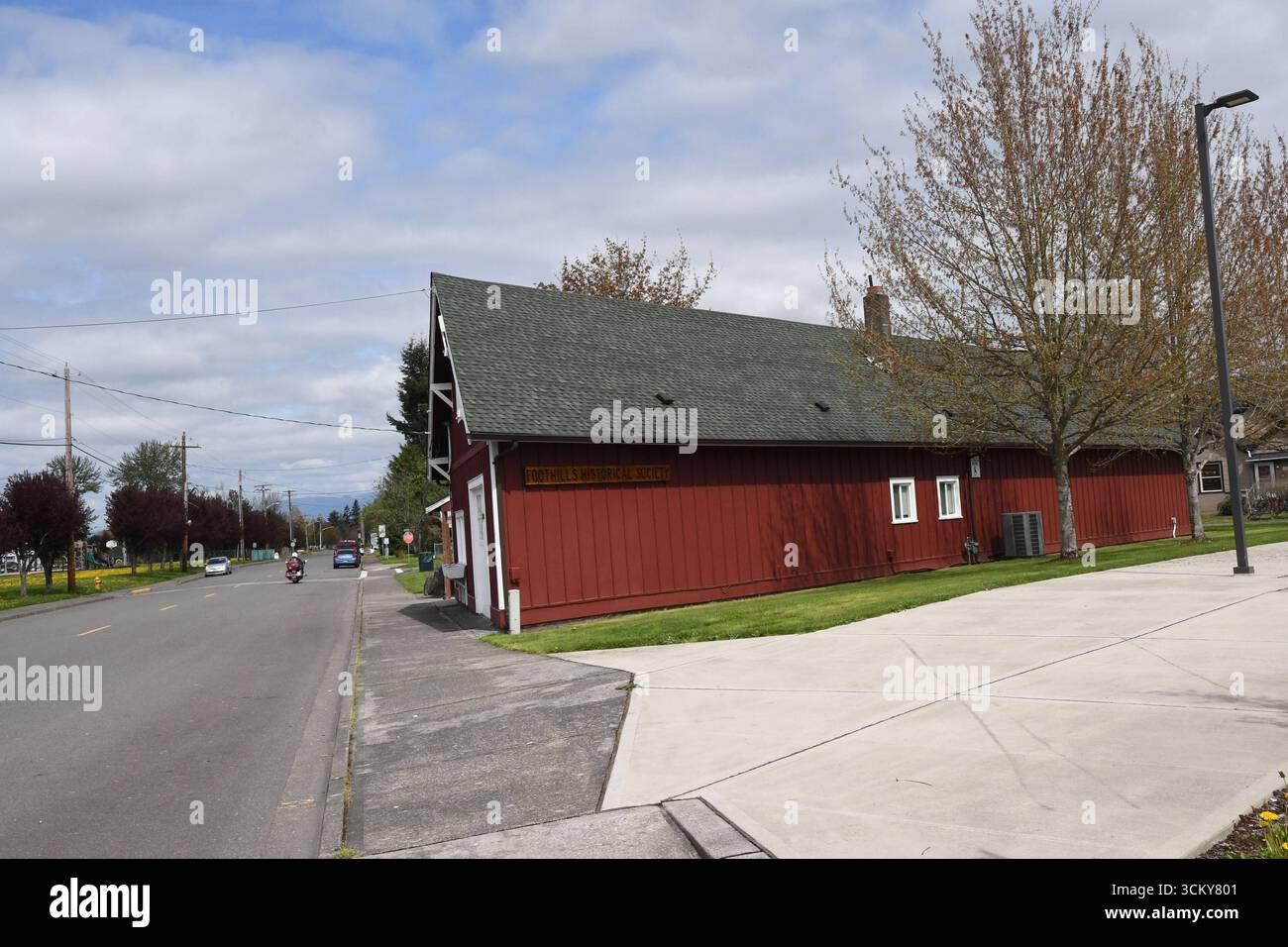 BbUCKELY/WASHINGTON/USA 21.April 2019/ Historical old building and ...