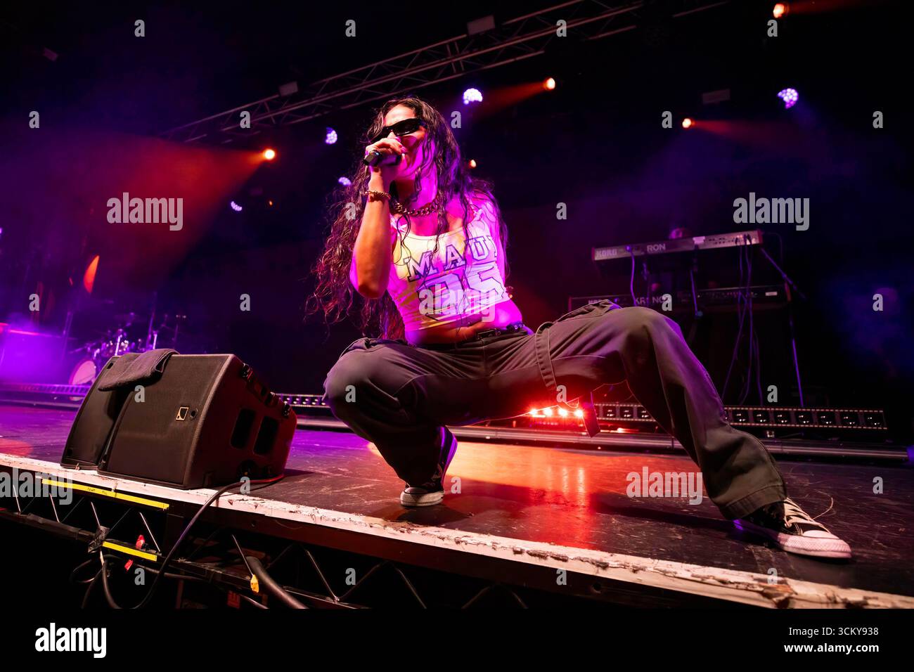 Manchester, England, 13th September, 2025. Jessie Reyez headlining Manchester Academy in ...