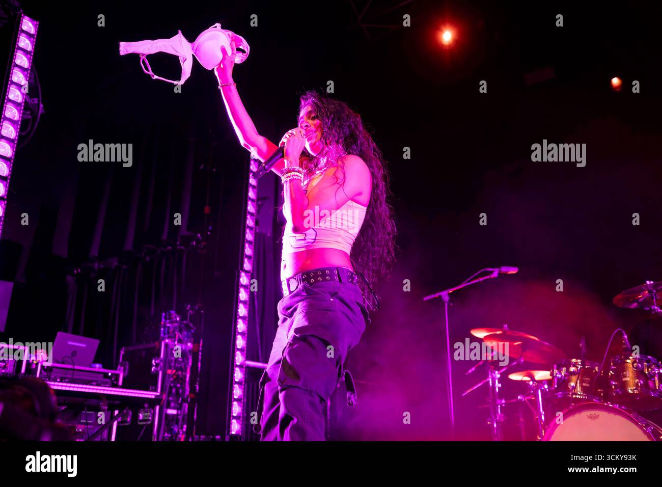 Manchester, England, 13th September, 2025. Jessie Reyez headlining Manchester Academy in ...