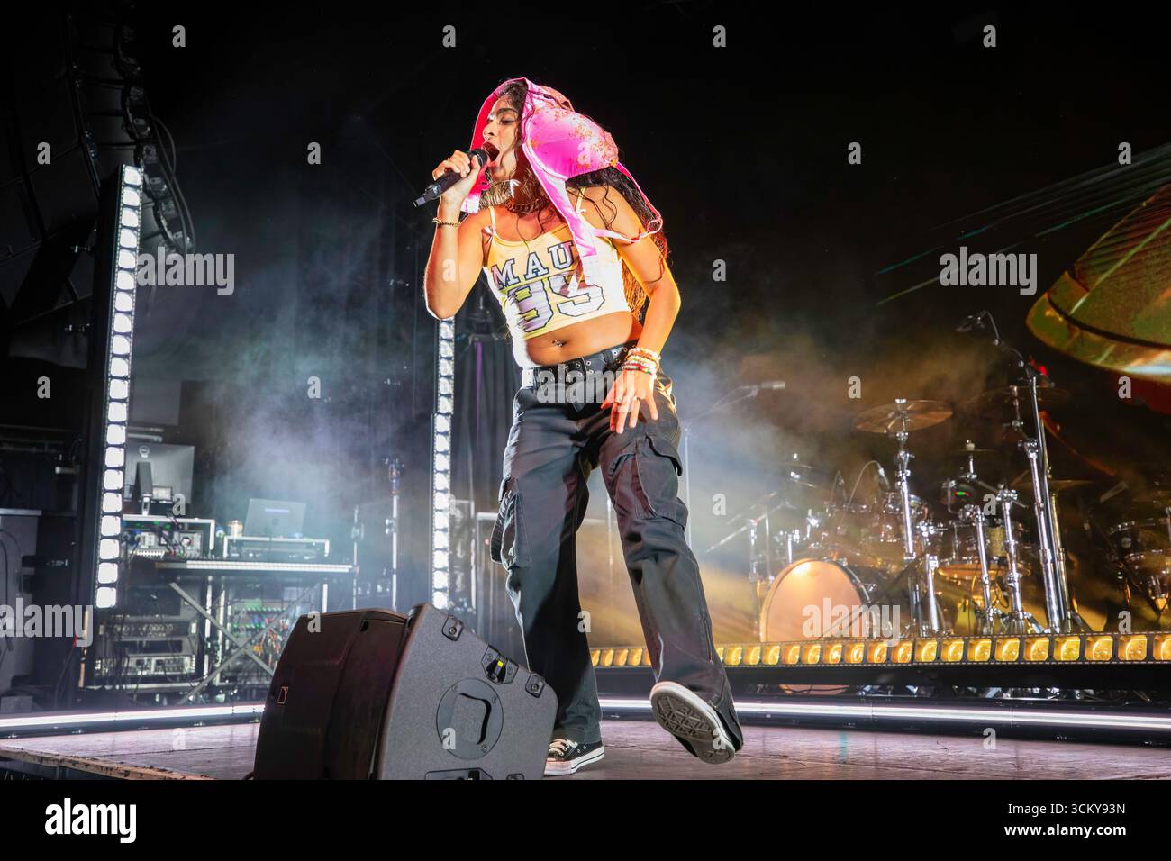 Manchester, England, 13th September, 2025. Jessie Reyez headlining Manchester Academy in ...