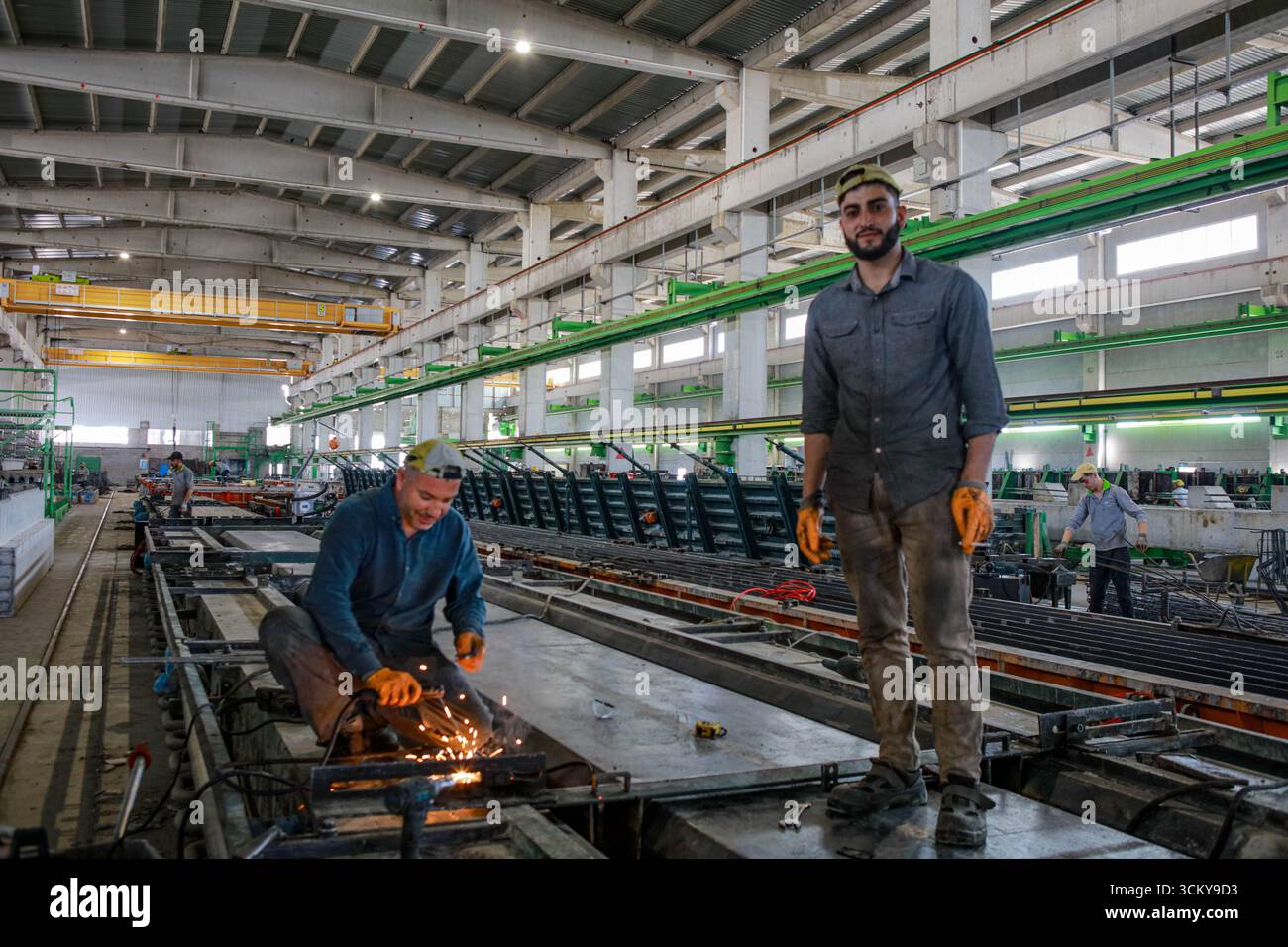 September 11, 2025: Gaziantep, Turkiye. 11 September 2025. Workers at ...