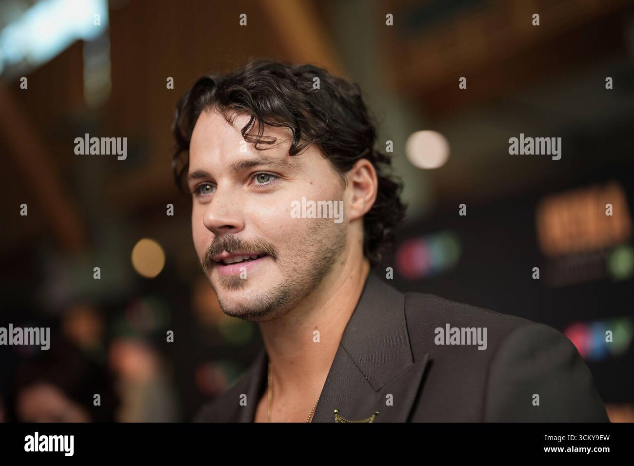 Josh Ross arrives on the red carpet at the Canadian Country Music ...