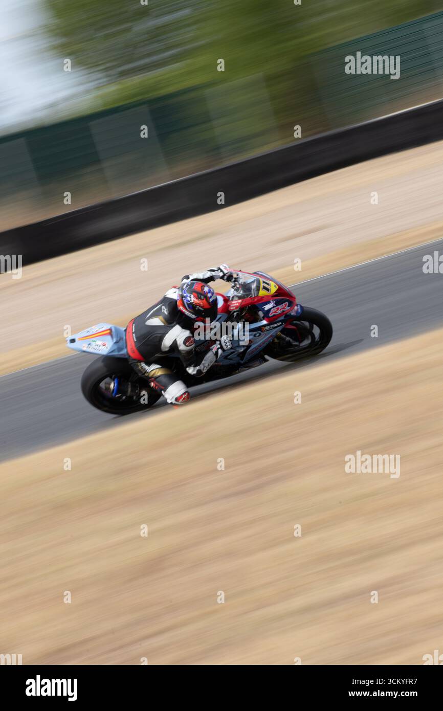 Madrid, Spain. 14th Sep 2025. Motor Bike Cup 2025 at Jarama circuit ...
