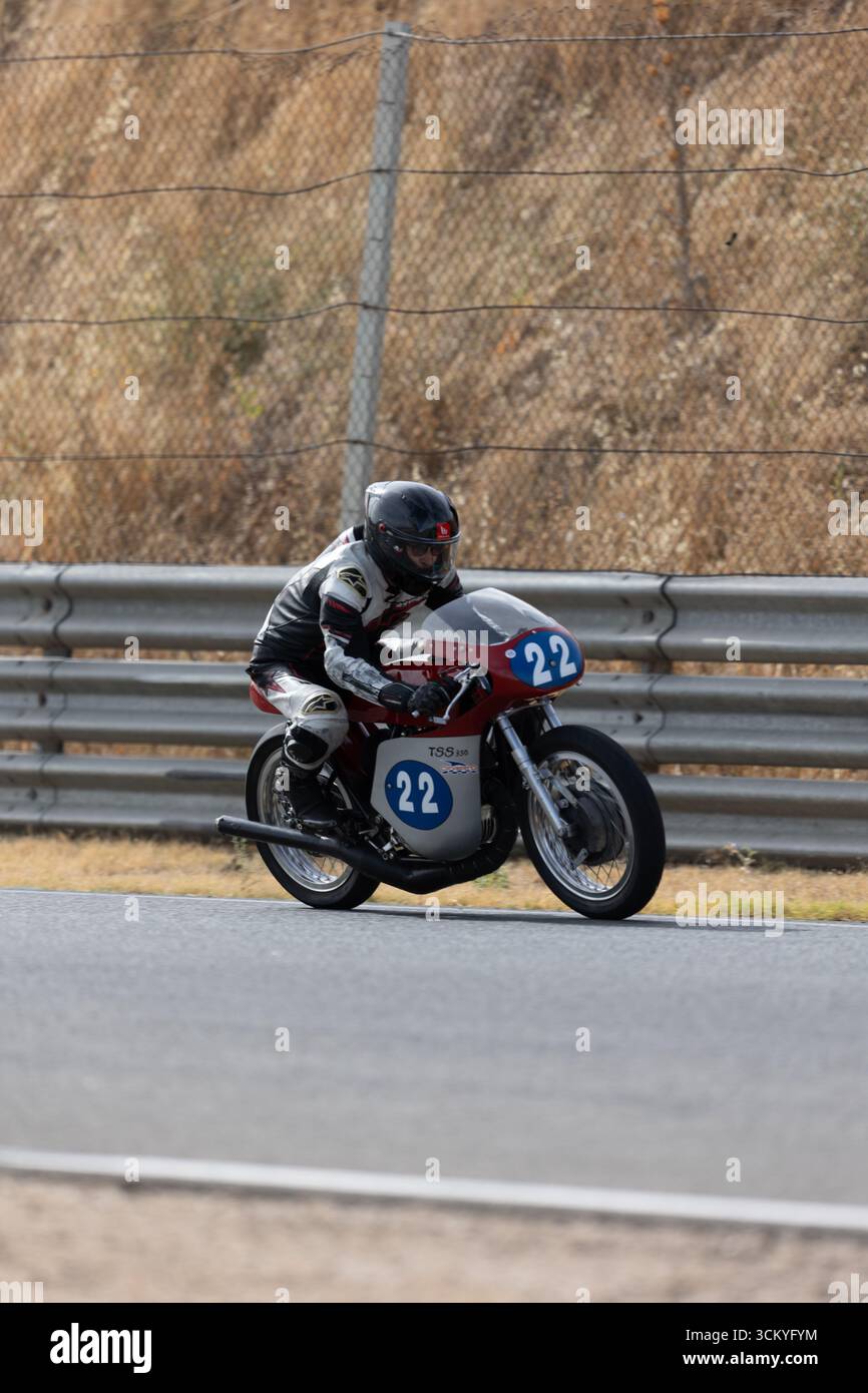 Madrid, Spain. 14th Sep 2025. Motor Bike Cup 2025 at Jarama circuit ...