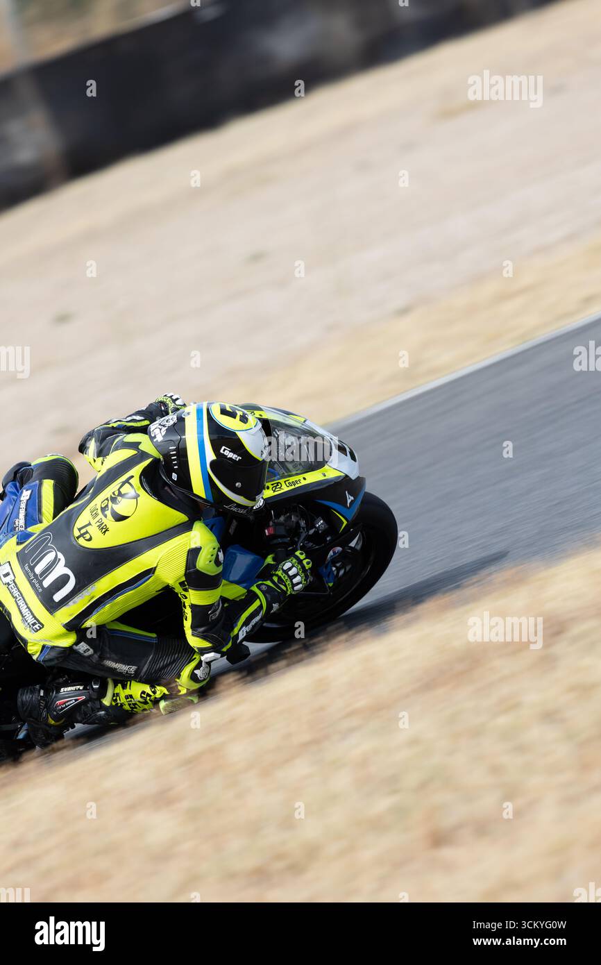 Madrid, Spain. 14th Sep 2025. Motor Bike Cup 2025 at Jarama circuit ...