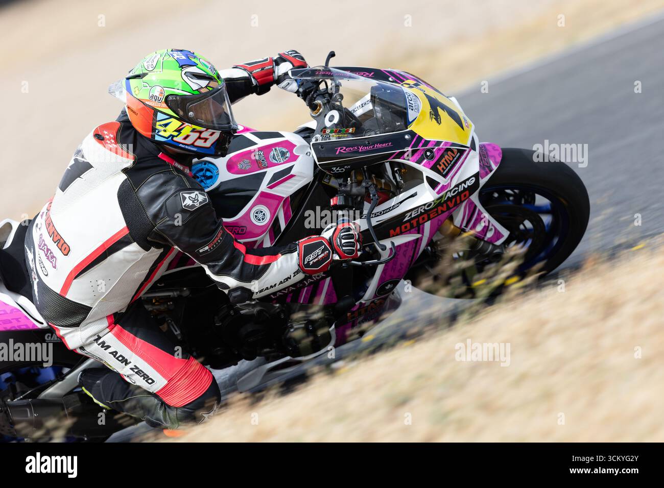 Madrid, Spain. 14th Sep 2025. Motor Bike Cup 2025 at Jarama circuit ...