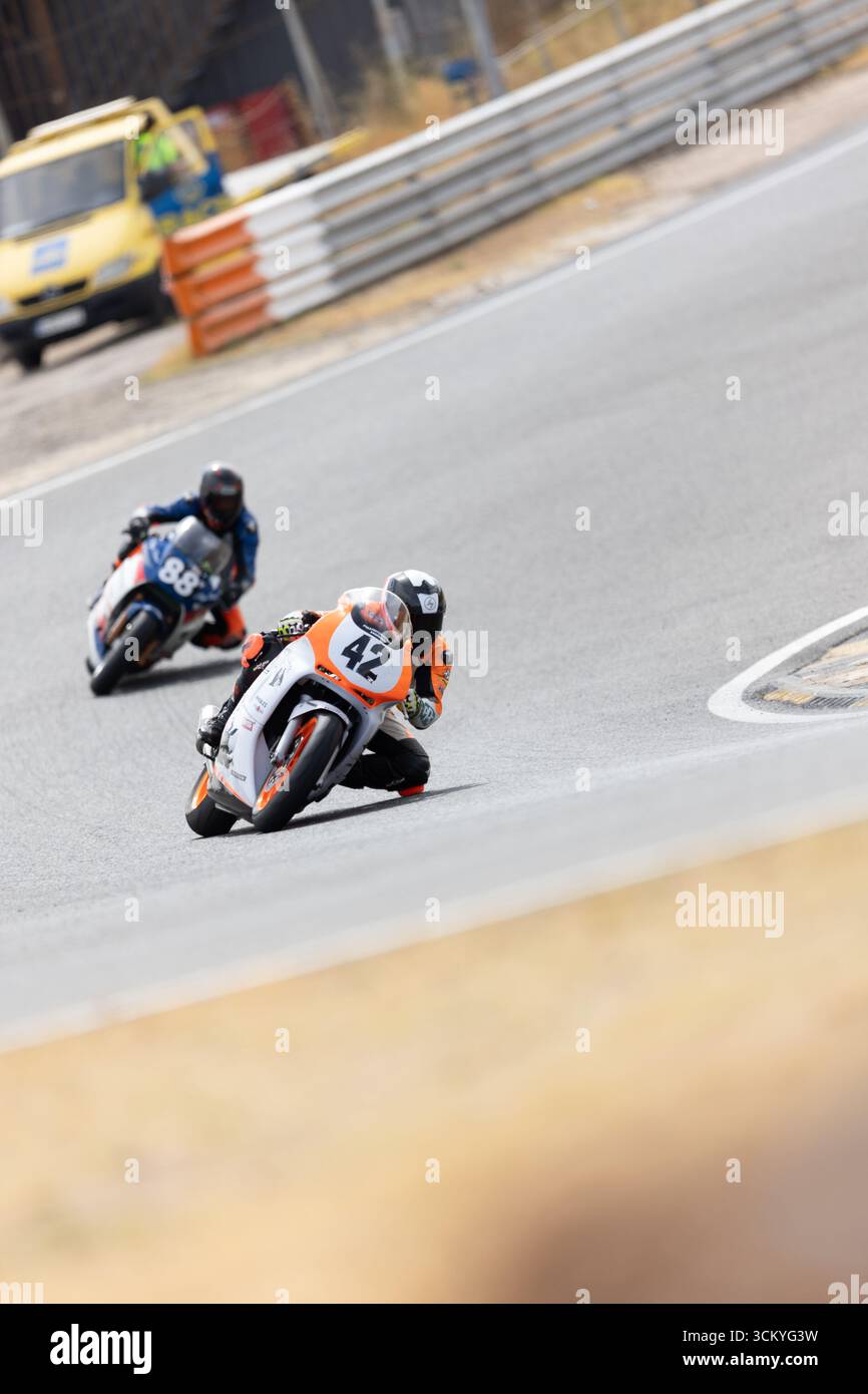 Madrid, Spain. 14th Sep 2025. Motor Bike Cup 2025 at Jarama circuit ...