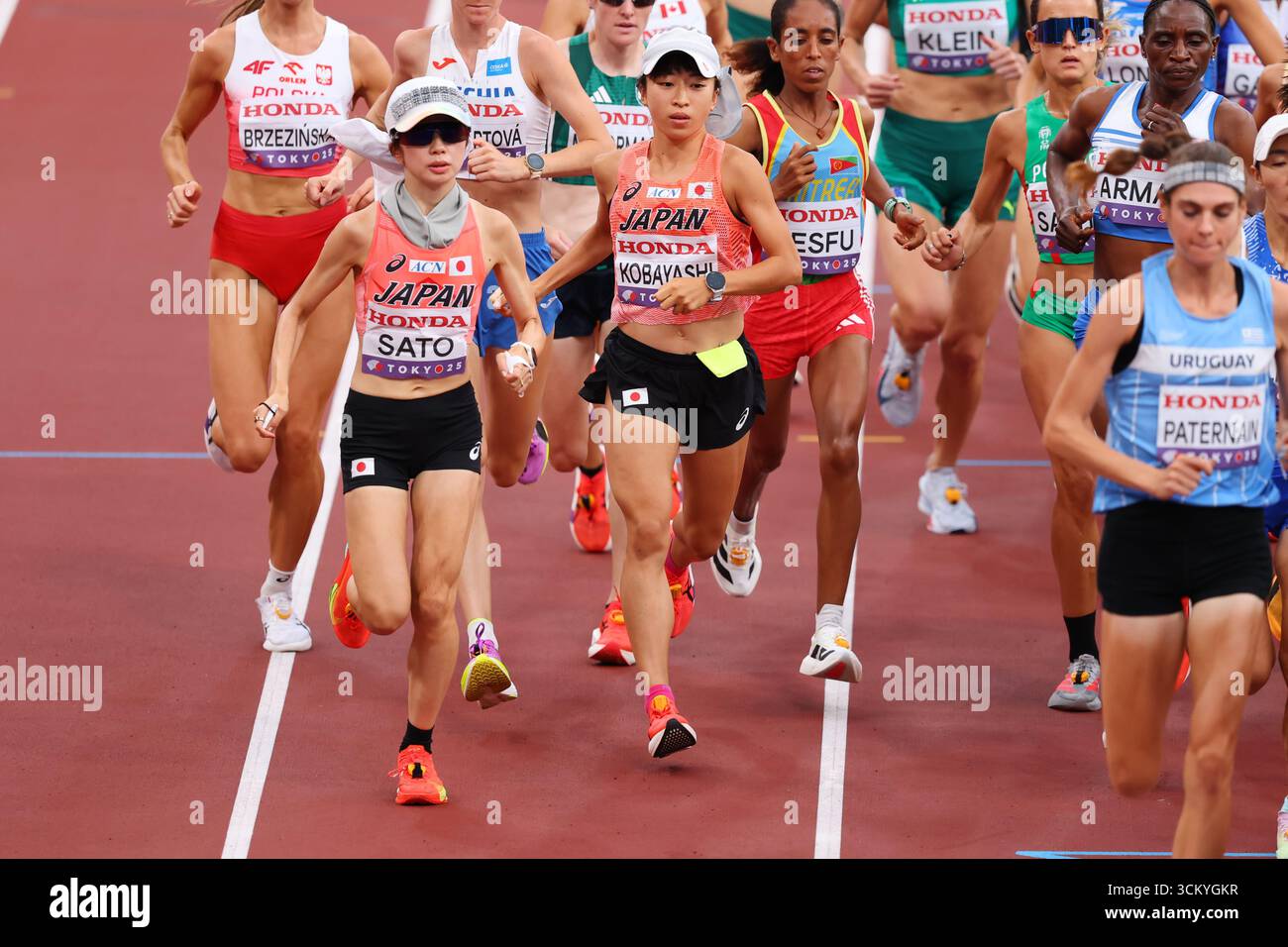 (L to R) Sayaka Sato, Kana Kobayashi (JPN), SEPTEMBER 14, 2025 - Athletics : World Athletics ...