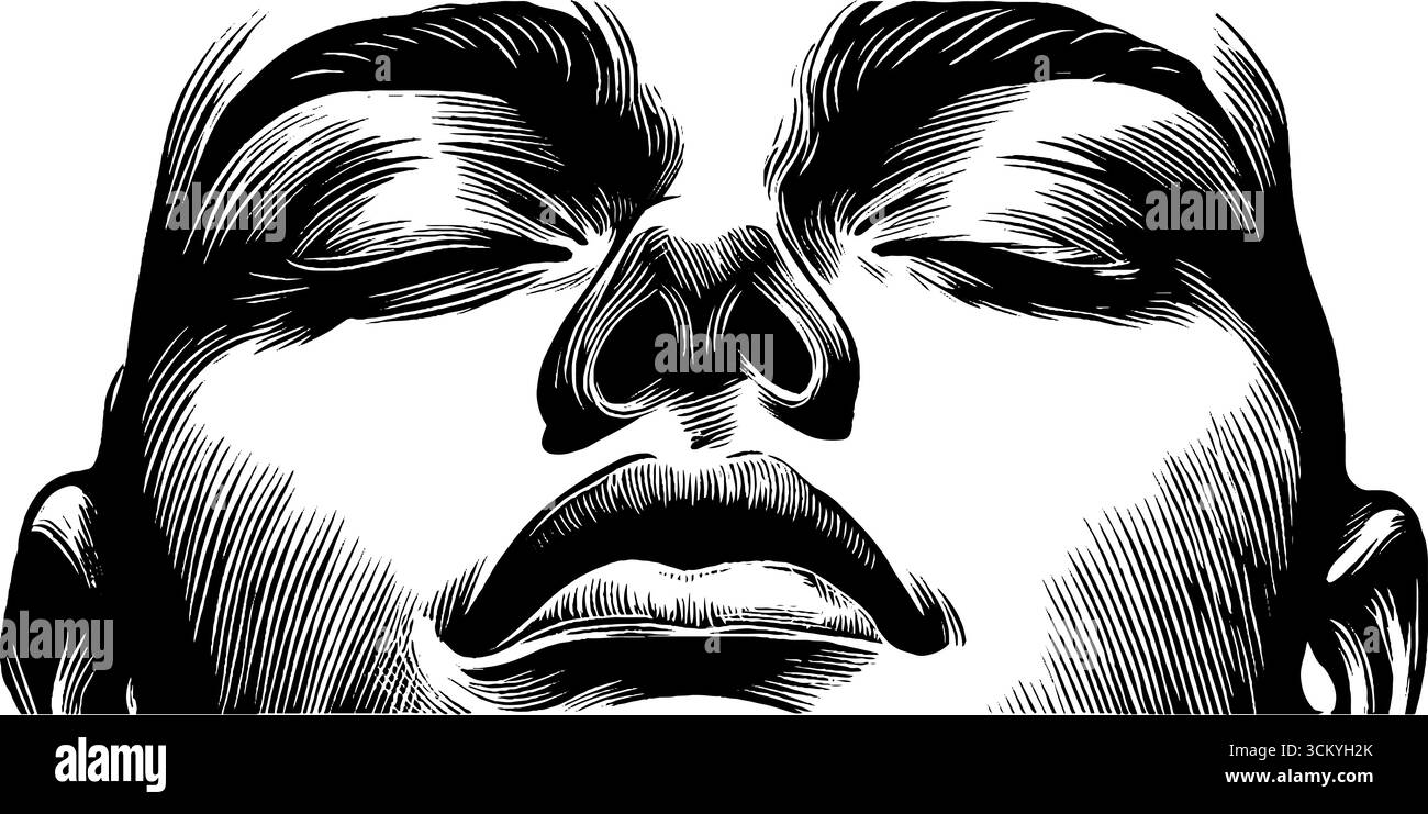 Restful harmony Stock Vector Images - Alamy