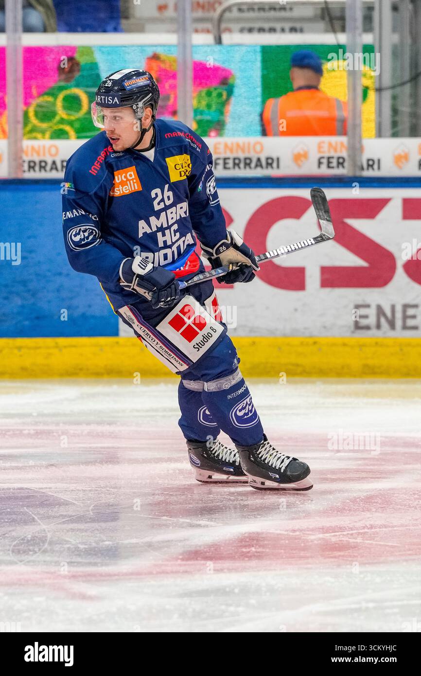 13/09/2025, Ambri, Gottardo Arena, NL: HC Ambri-Piotta - Lausanne HC ...