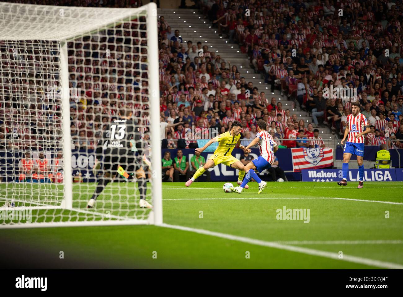 Madrid, Spain. 13th Sep 2025. Atletico de Madrid and Villareal CF at ...